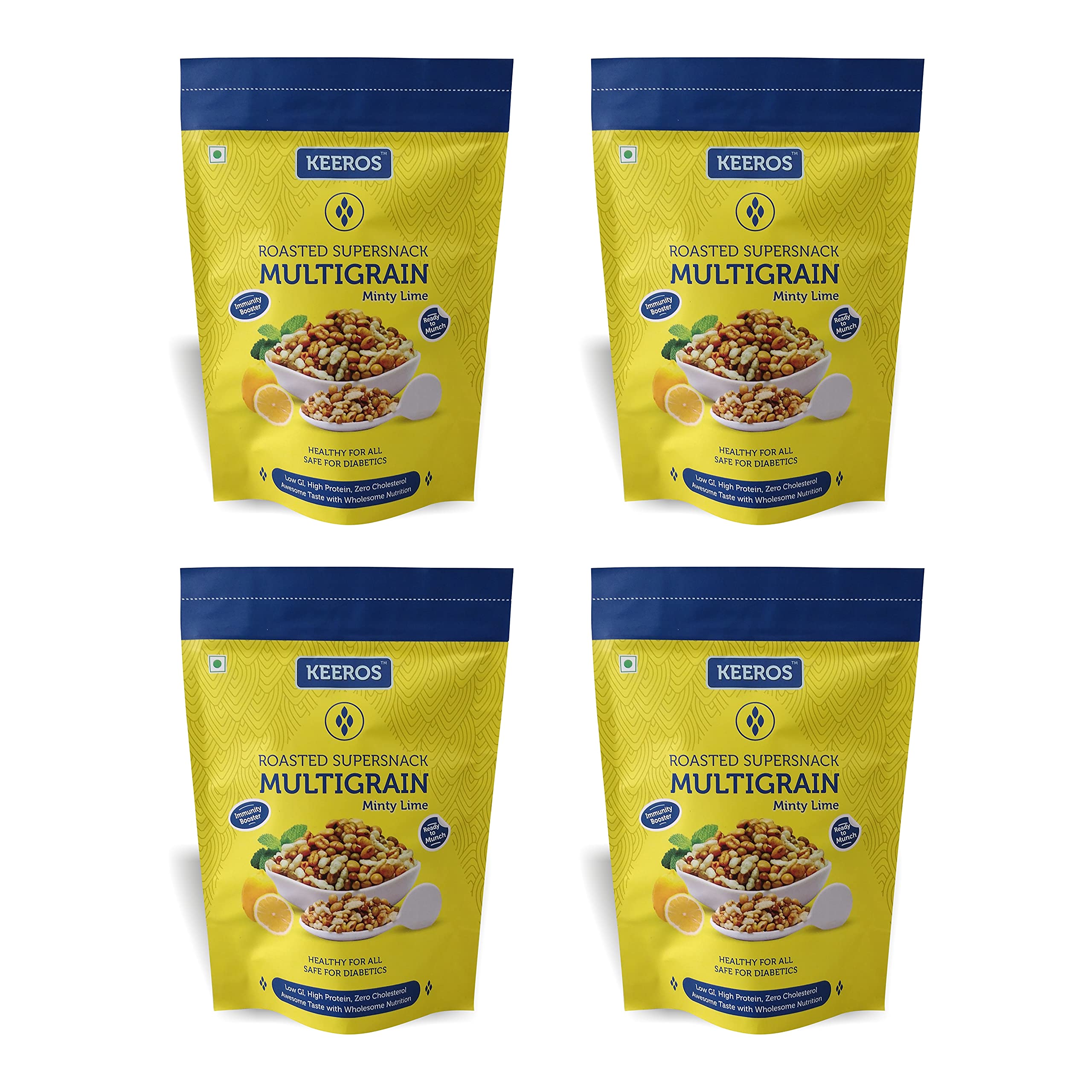 Buy Keeros Multigrain Minty Lime, y, Sugar Free Low GI ic Snacks ...