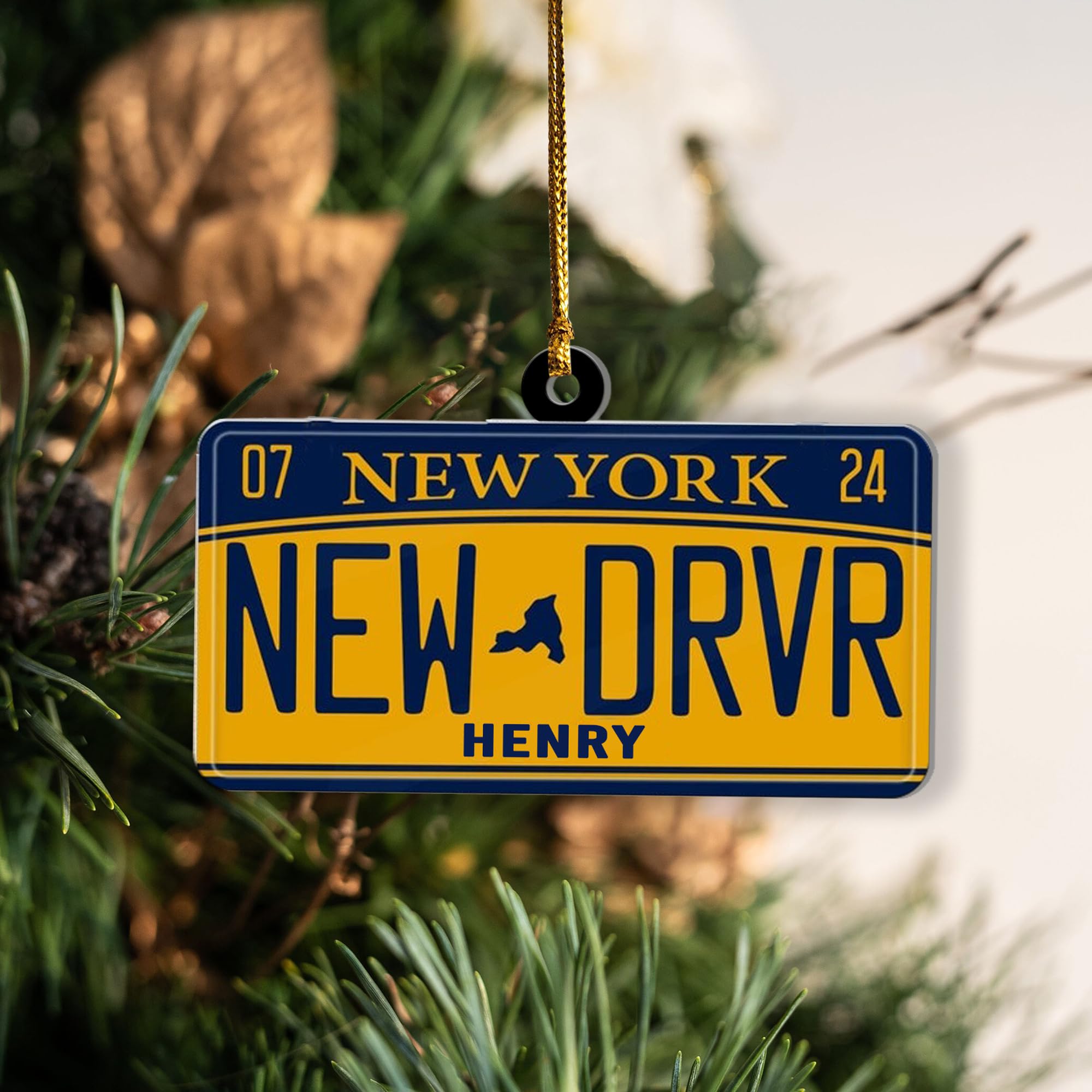 Amazon.com: Custom Name New Driver Ornament, Personalized New Driver ...