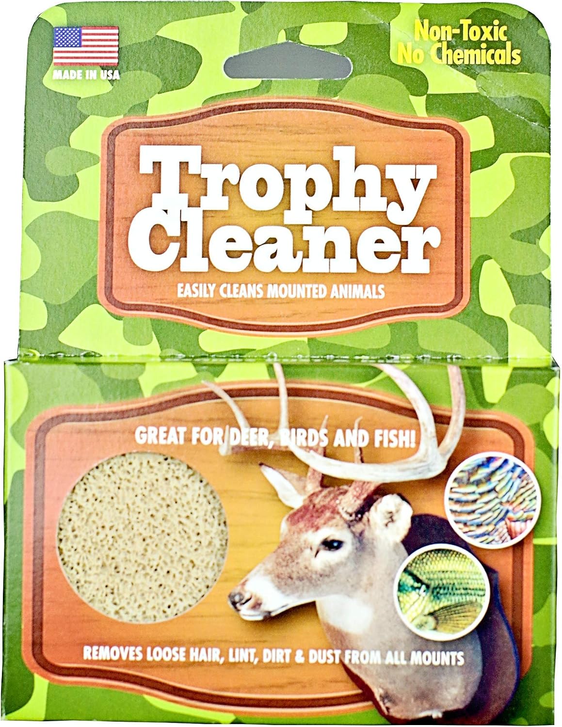 SPARKLE PLENTY Trophy Mount Cleaner, Camouflage Accessories - Amazon Canada