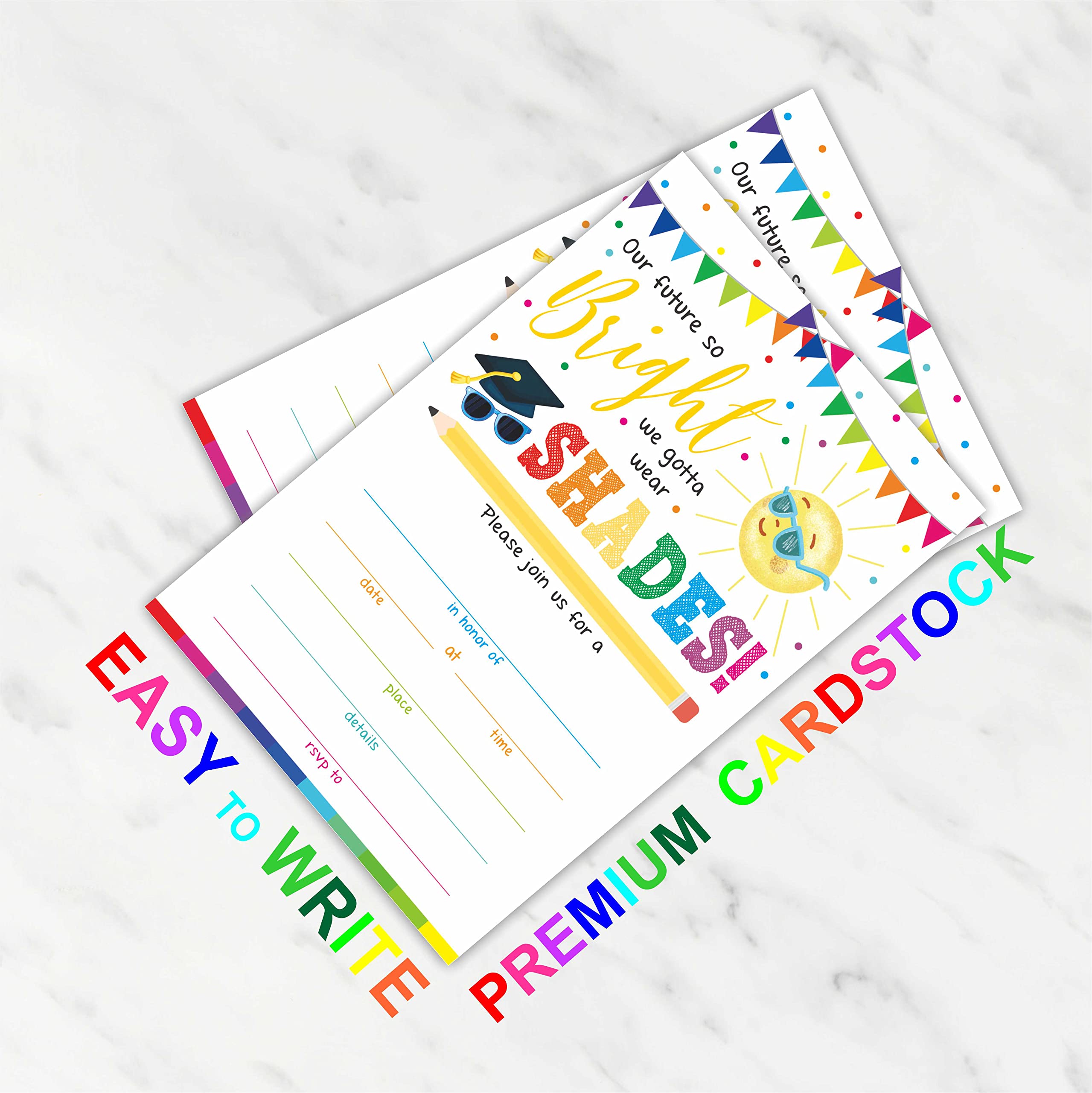 Elementary School Graduation Party Invites
