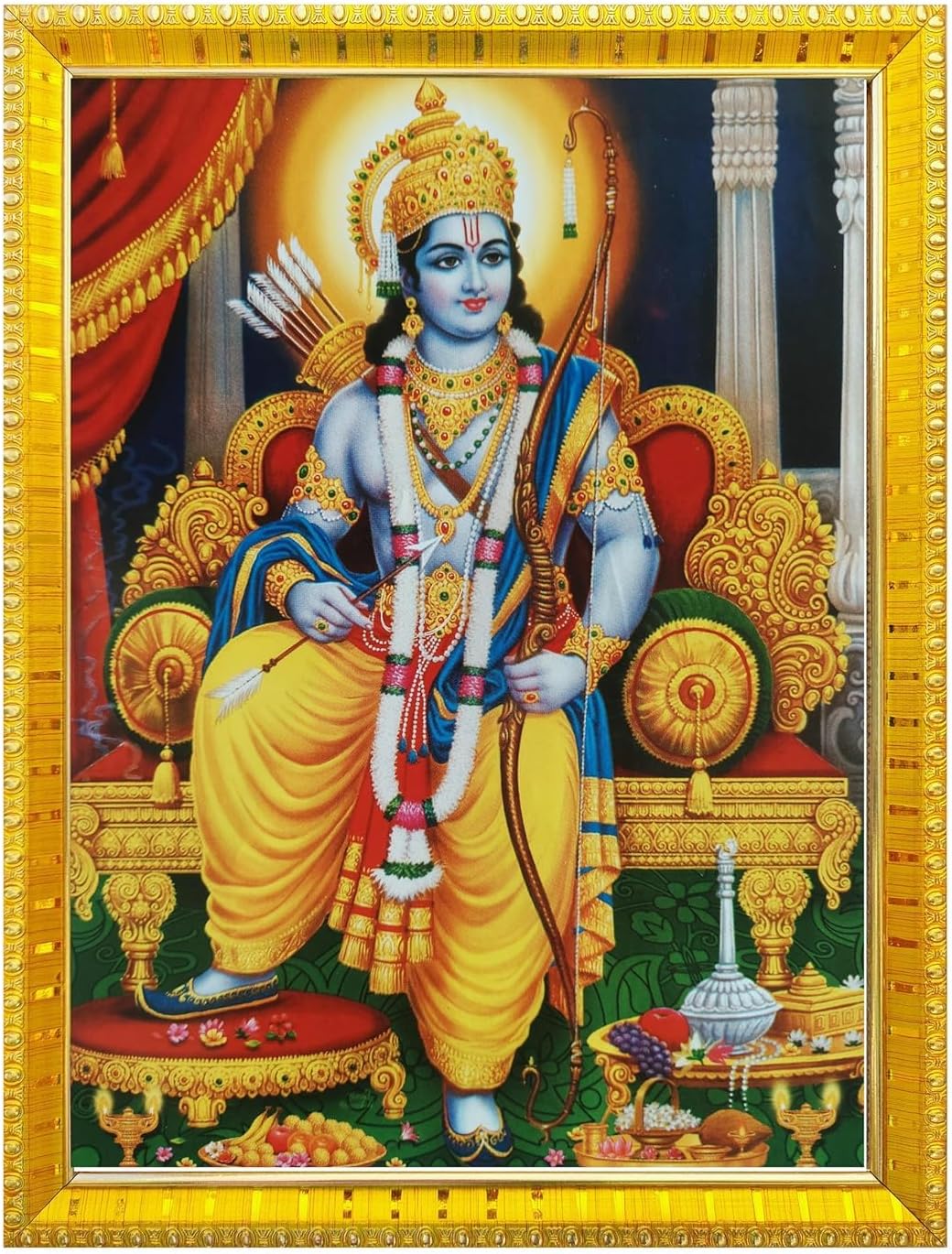 Amazon.com - Tongari Shree Ram/Gods Rama/RAM JI photo frame with ...