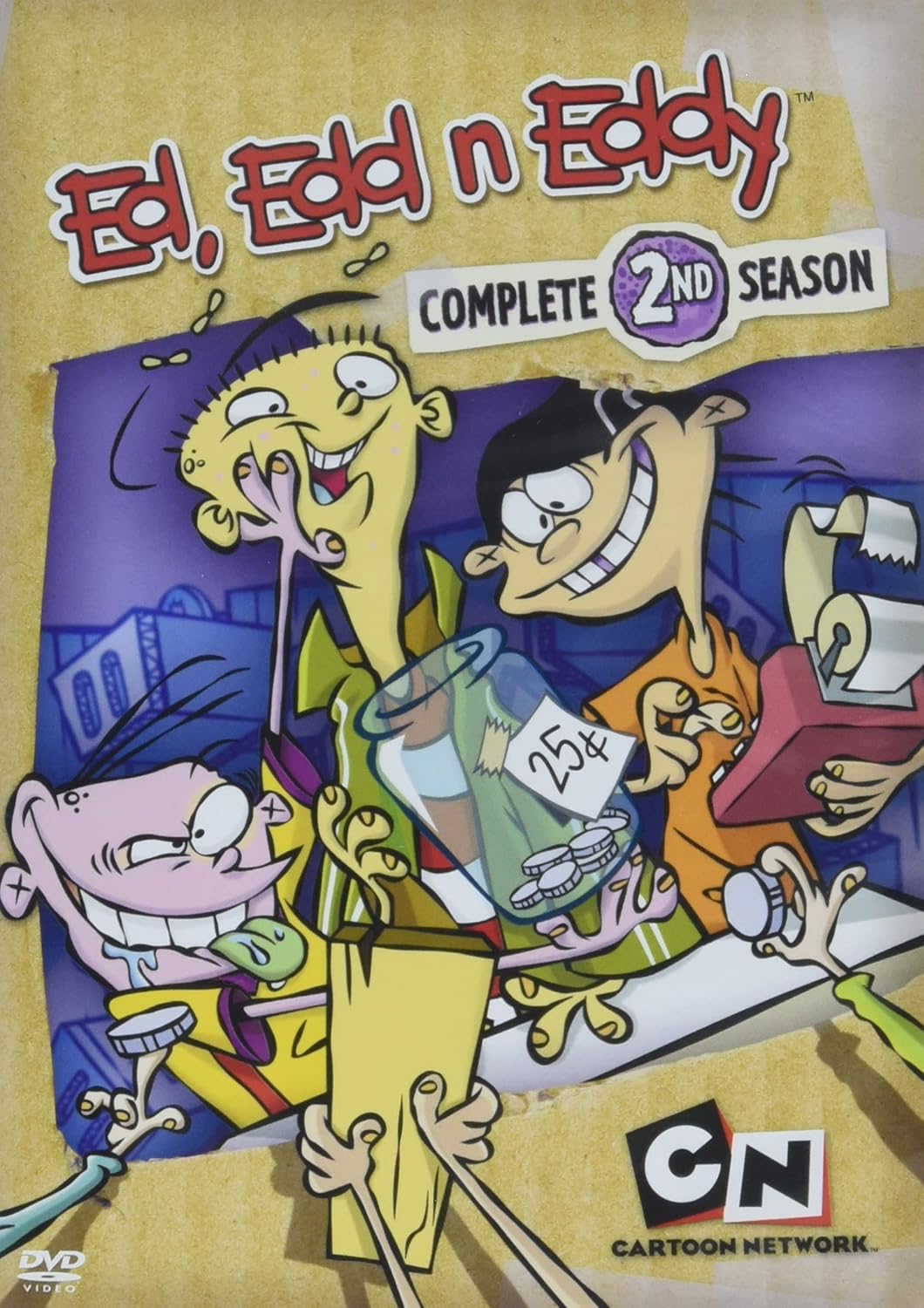 Amazon.com: Ed, Edd N Eddy: Complete 2nd Season : Hill, Matt, Vincent ...