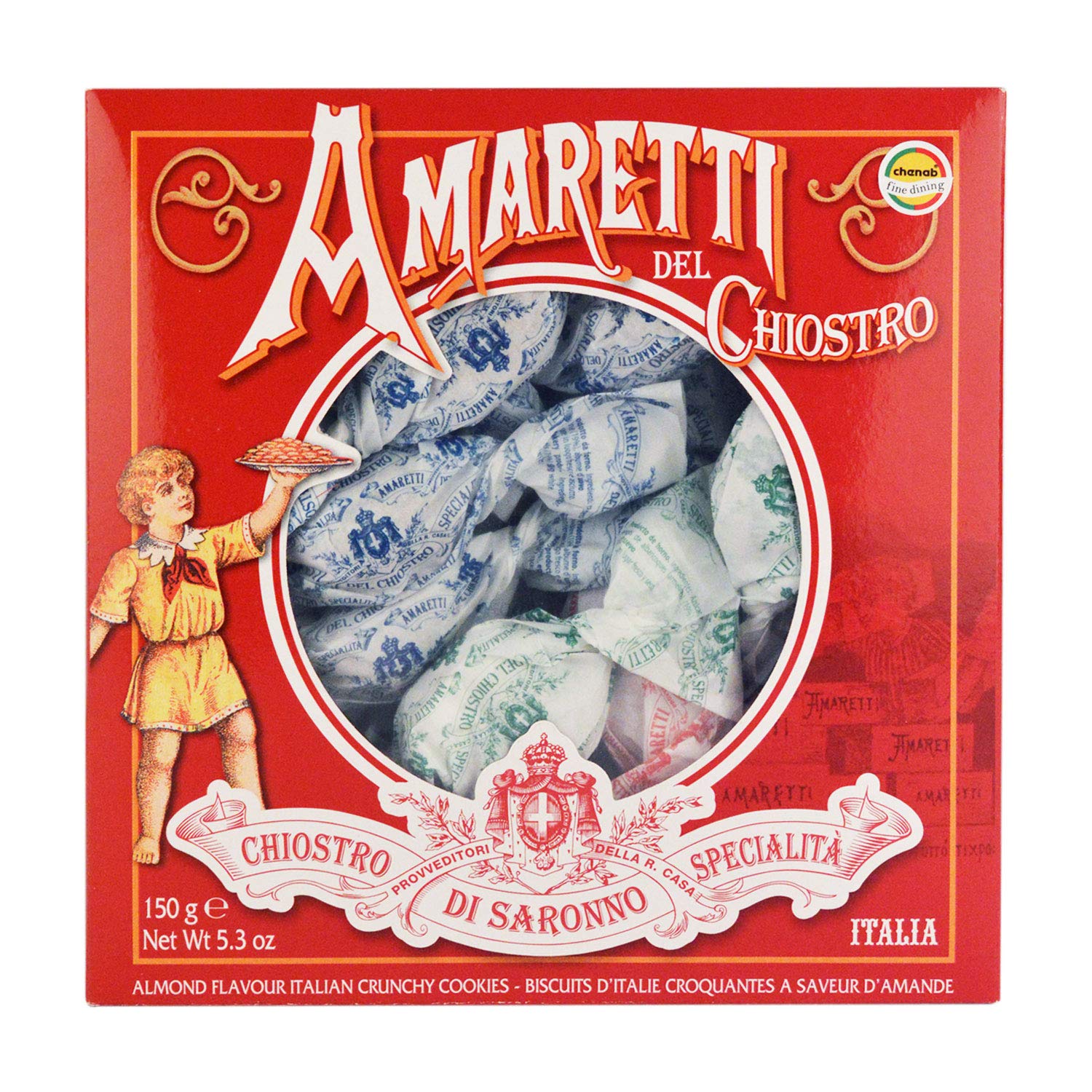 Amaretti Almond Flavour Italian Cookies (Crunchy,150g) for Gifting ...