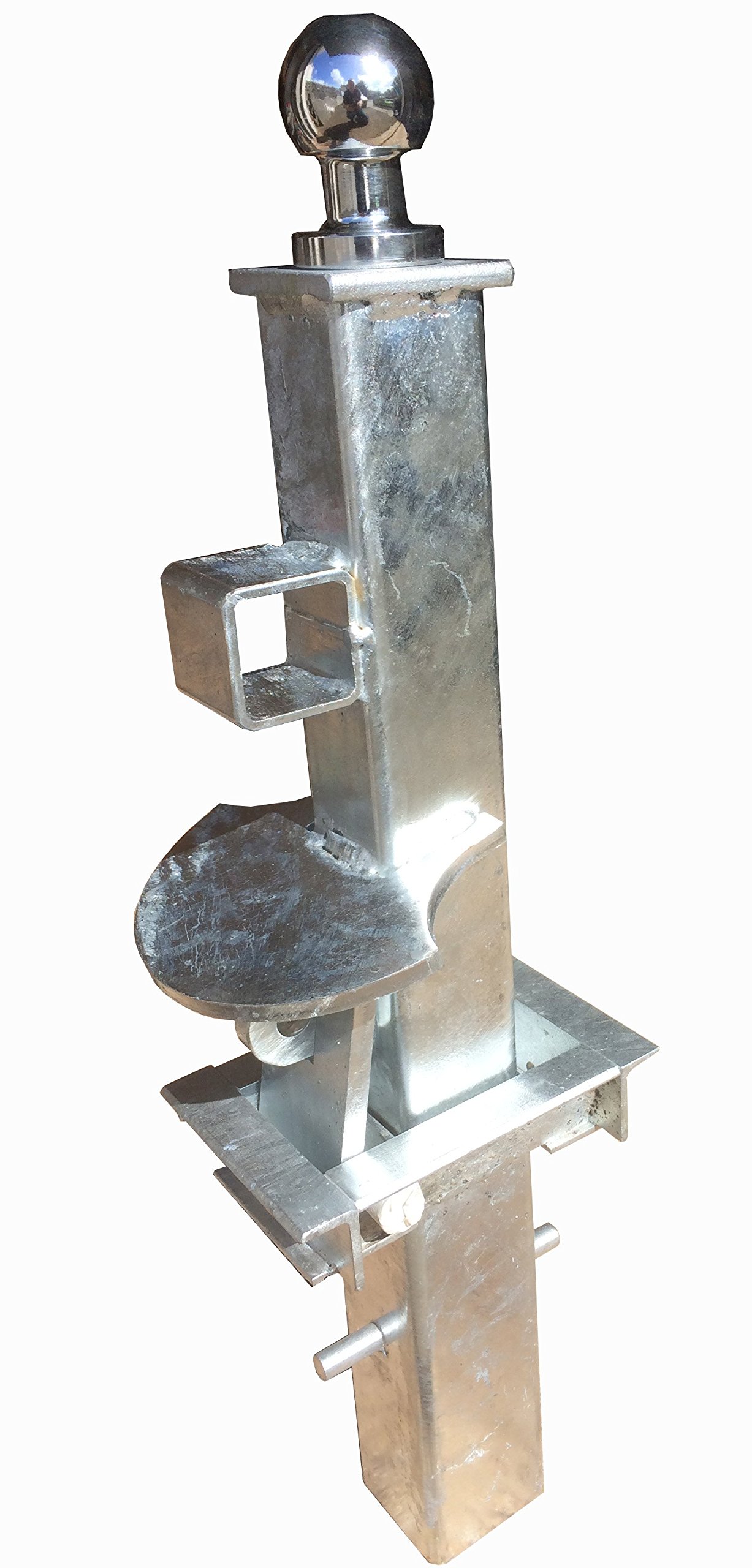 Crookstopper Removable Caravan or Trailer Security Post. Caravan Tow ...