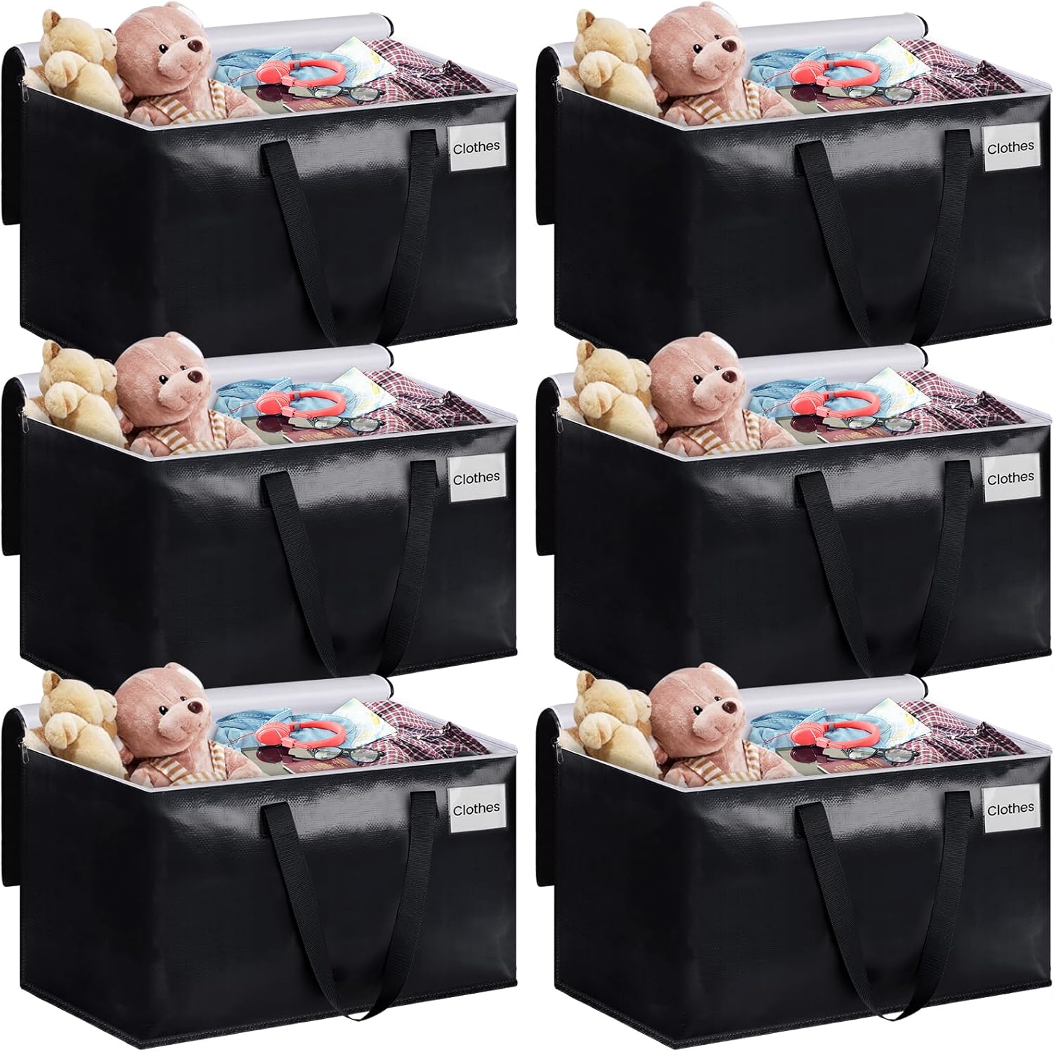 Amazon.com: StorageRight Large Moving Bags Heavy Duty Storage Totes for ...