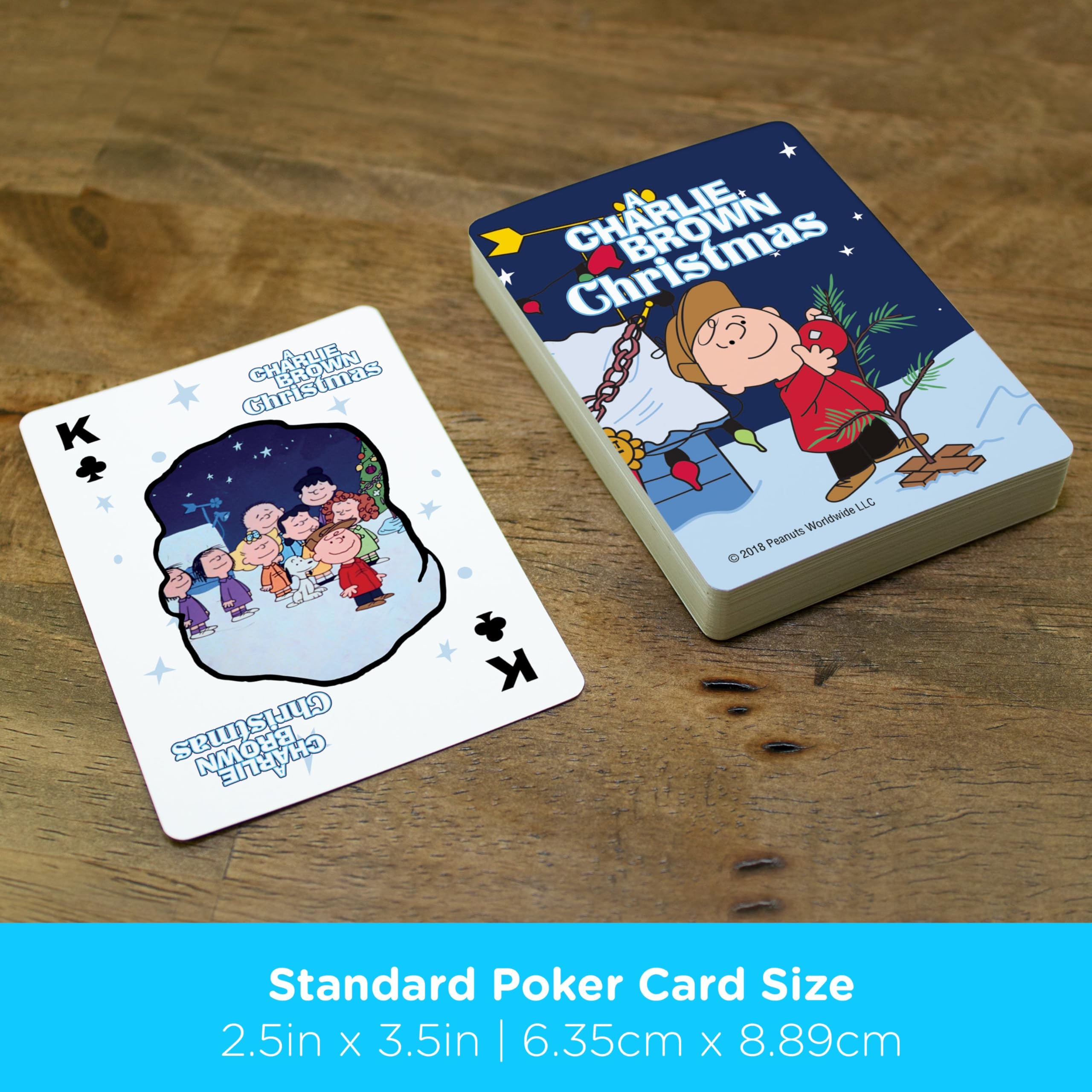 Standard Playing Card Decks Peanuts Charlie Brown Christmas Playing ...