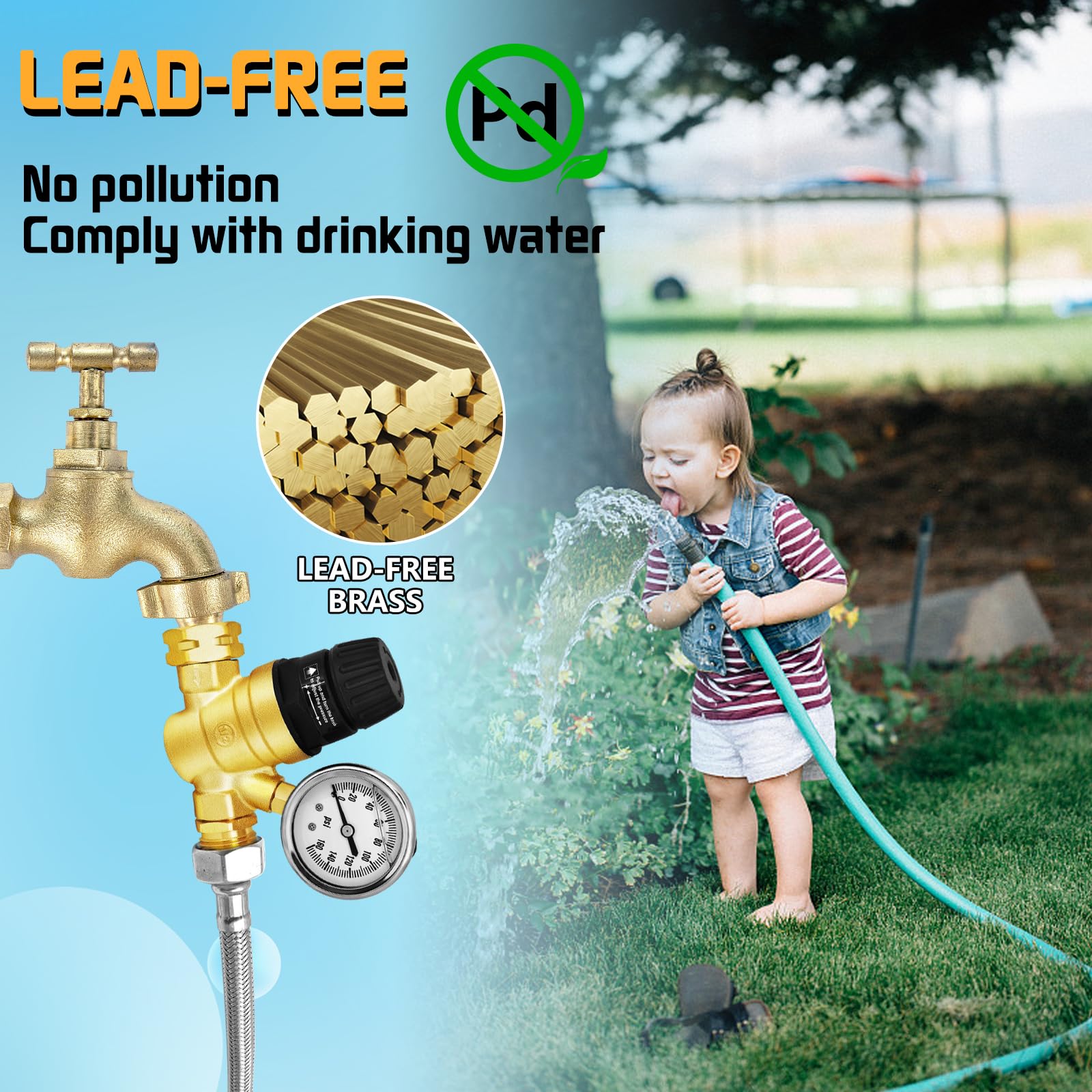 Snapklik.com : Boltigen Handle Adjustable RV Water Pressure Regulator ...