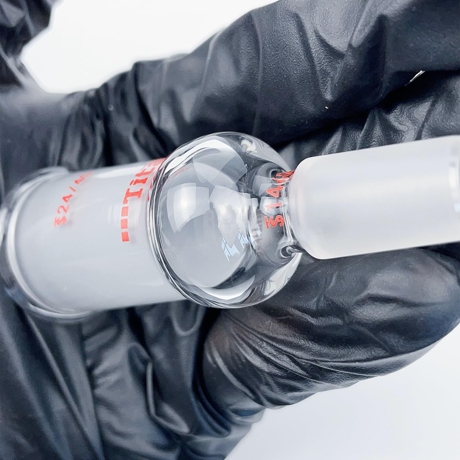 Snapklik.com : Glass Reducing Connecting Adapter From 24/40 Outer To 19 ...