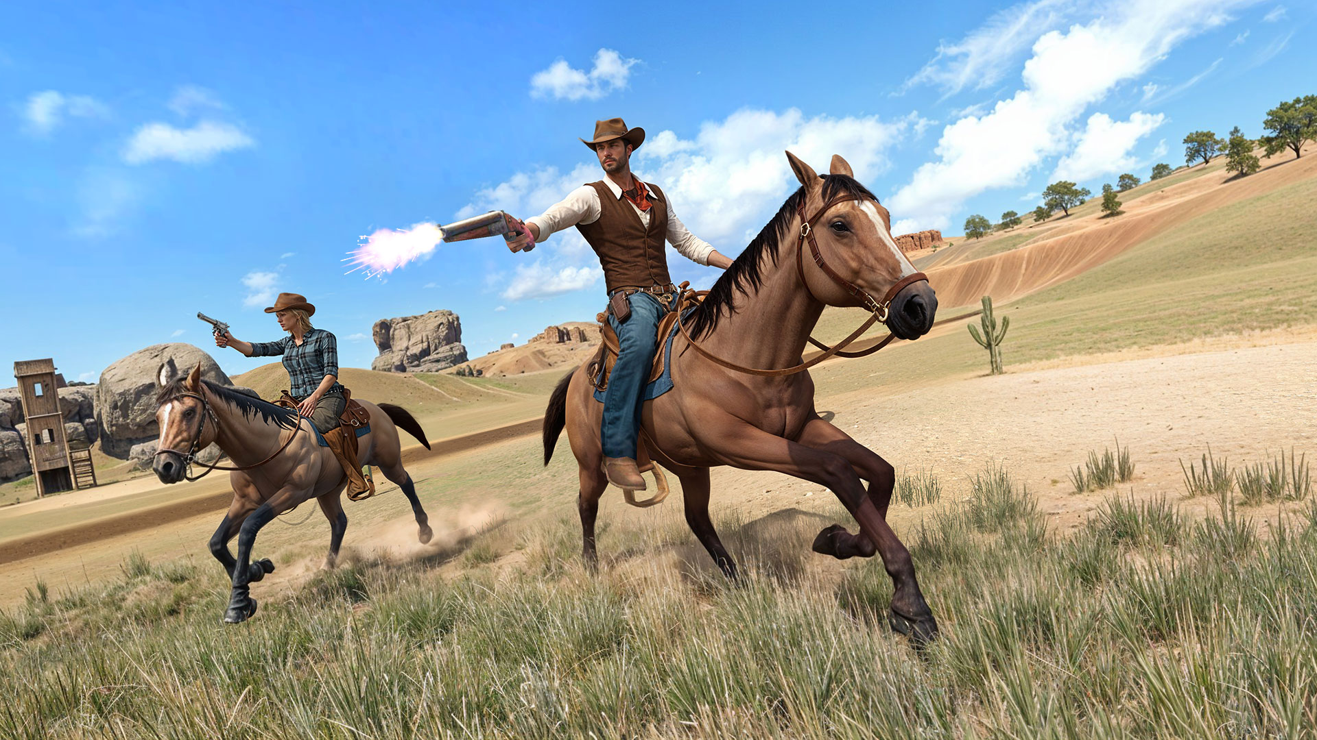 West Survival Shootout - Cowboy Open World Shooting and Simulation Game ...