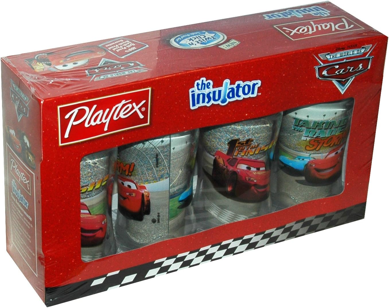 Playtex The Insulator Disney Cars Spill Proof Cups, 4-Pack : Amazon.ca ...