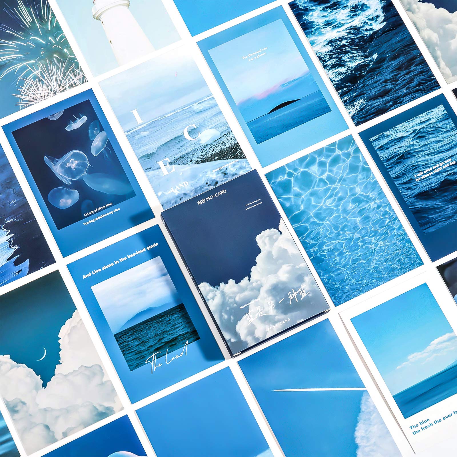 Buy Wall Collage Kit, 60 Pcs Photo Collage Kit for Wall Aesthetic Wall ...