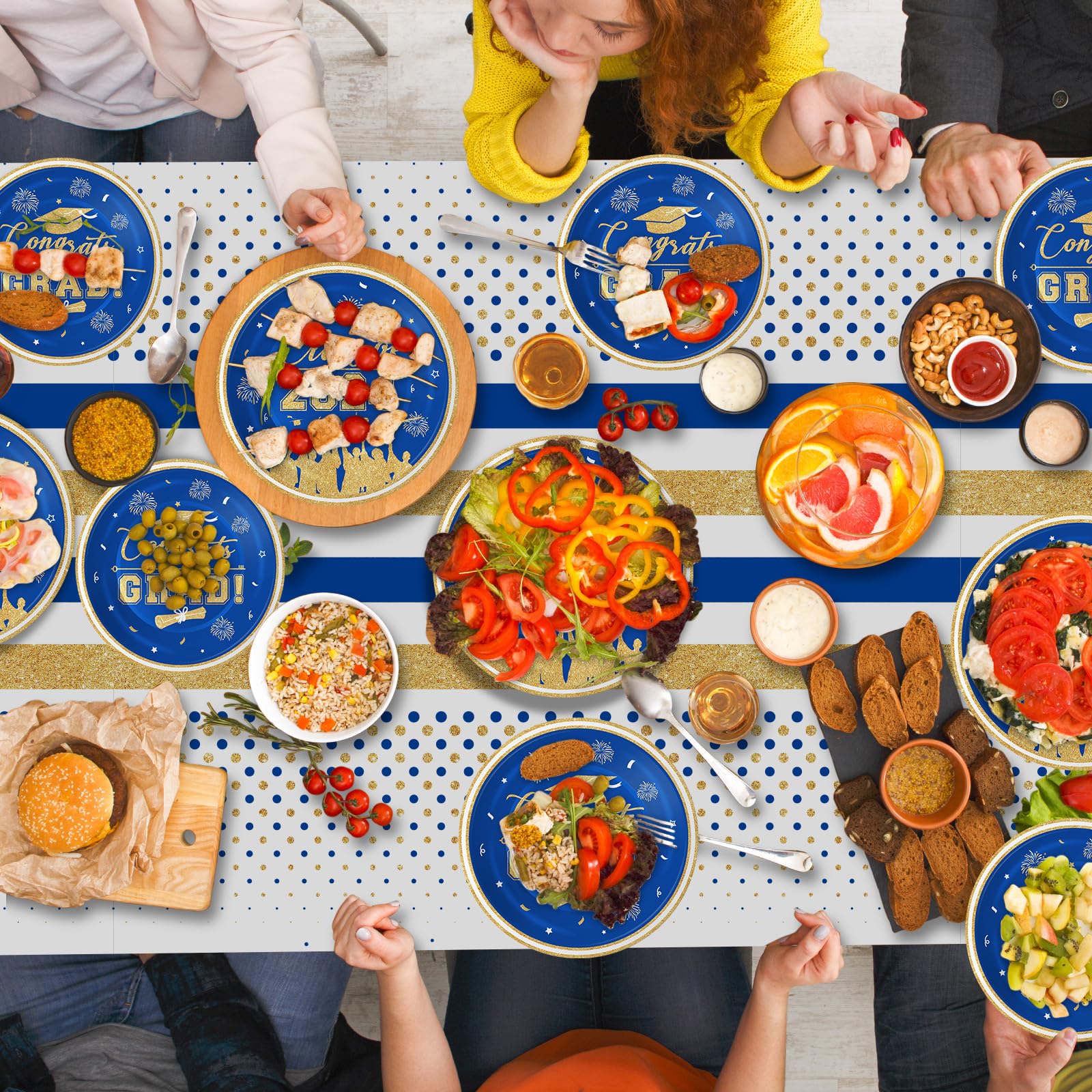 Snapklik.com : Graduation Plates And Napkins 2024 Graduation Party ...