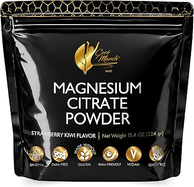 Coco March N.M.D Magnesium Citrate Powder Magnesium Philippines | Ubuy