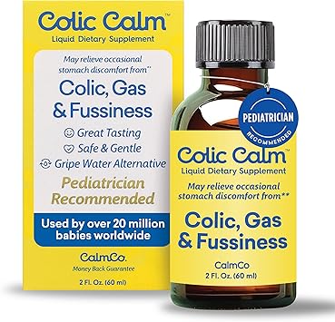 Amazon.com: Colic Calm Infant Gripe Water for Colic, Helps Fussiness ...