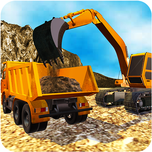 Hill Construction Builder Tycoon Simulation 3D: Heavy Excavator Crane ...