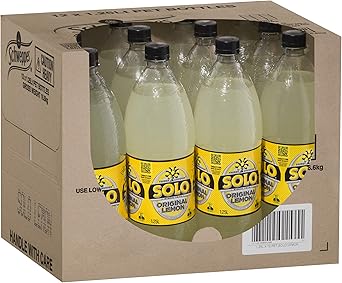 Solo Lemon Soft Drink, 12 x 1.25L : Amazon.com.au: Pantry Food & Drinks