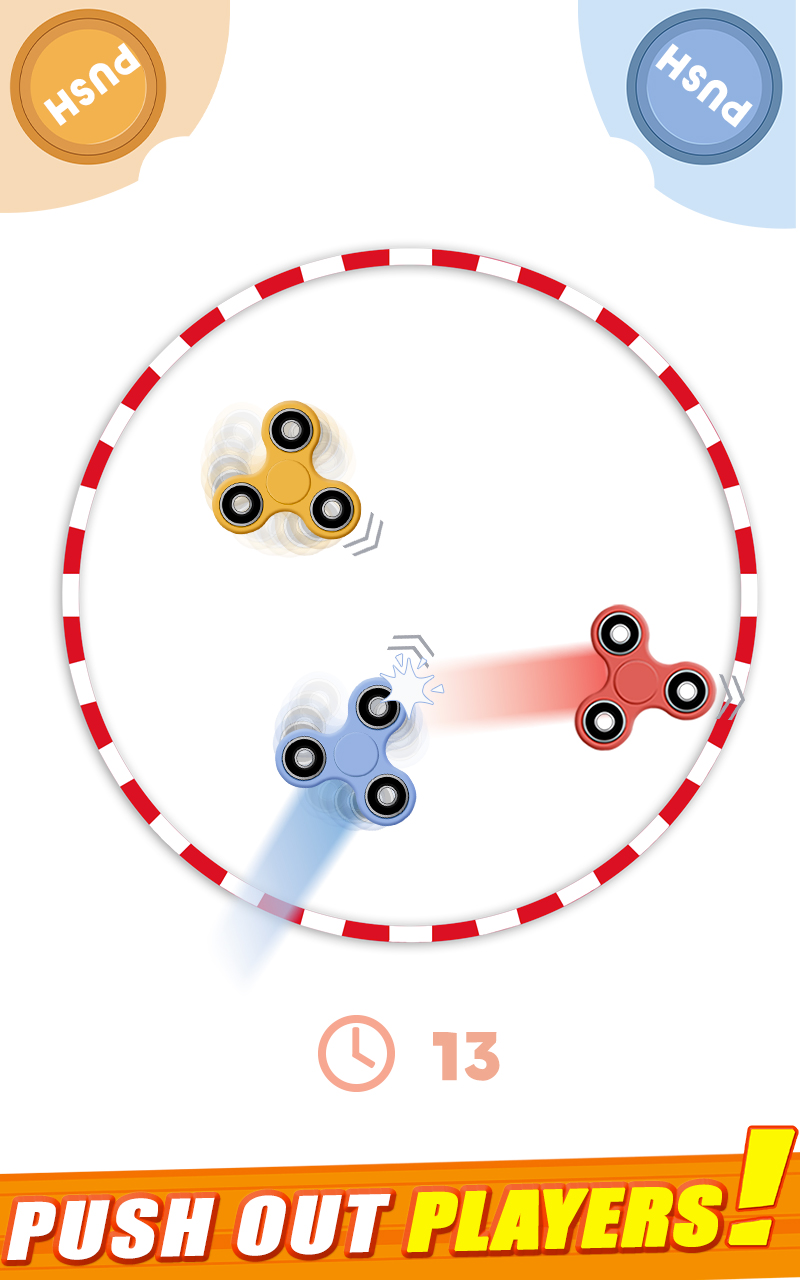 Fidget spinner: 4 players game - App on Amazon Appstore