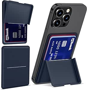 Amazon.com: Asstar Magnetic Wallet Compatible with MagSafe Wallet, Adjustable Wallet Stand for ...