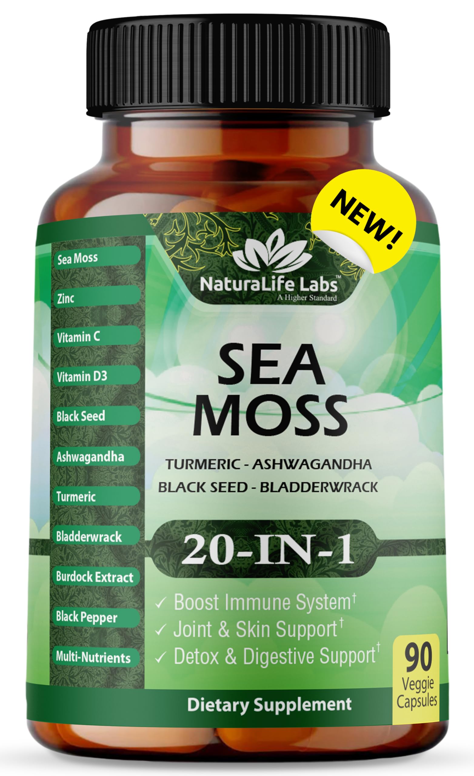 Top 5 Best Sea Moss Supplements in [year] | Kathy's Vegan Kitchen