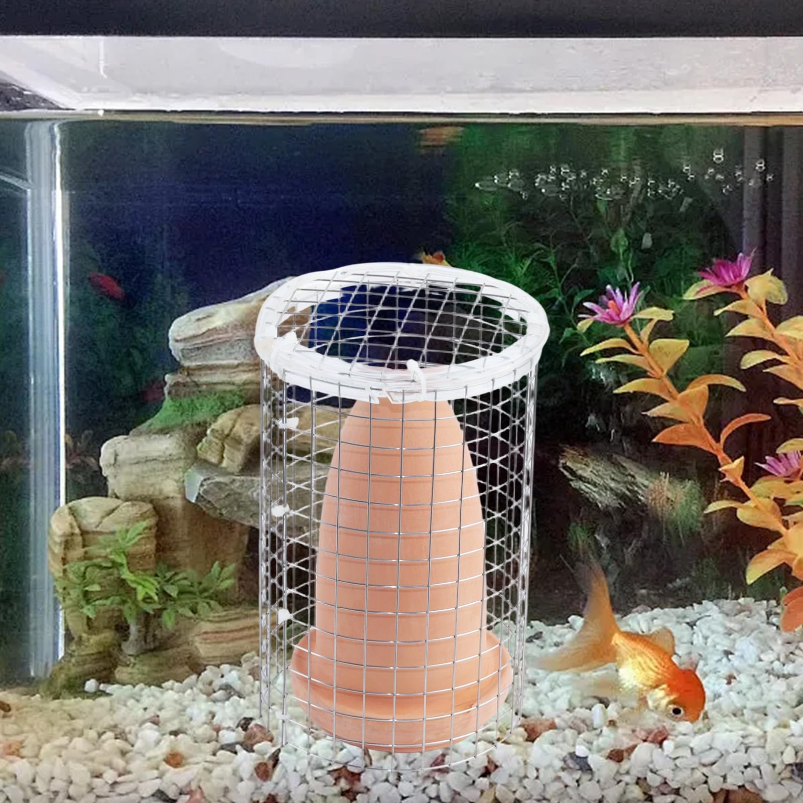 Snapklik.com : Breeding Cone For Angel Fish, Ceramic Spawning Breed Cone