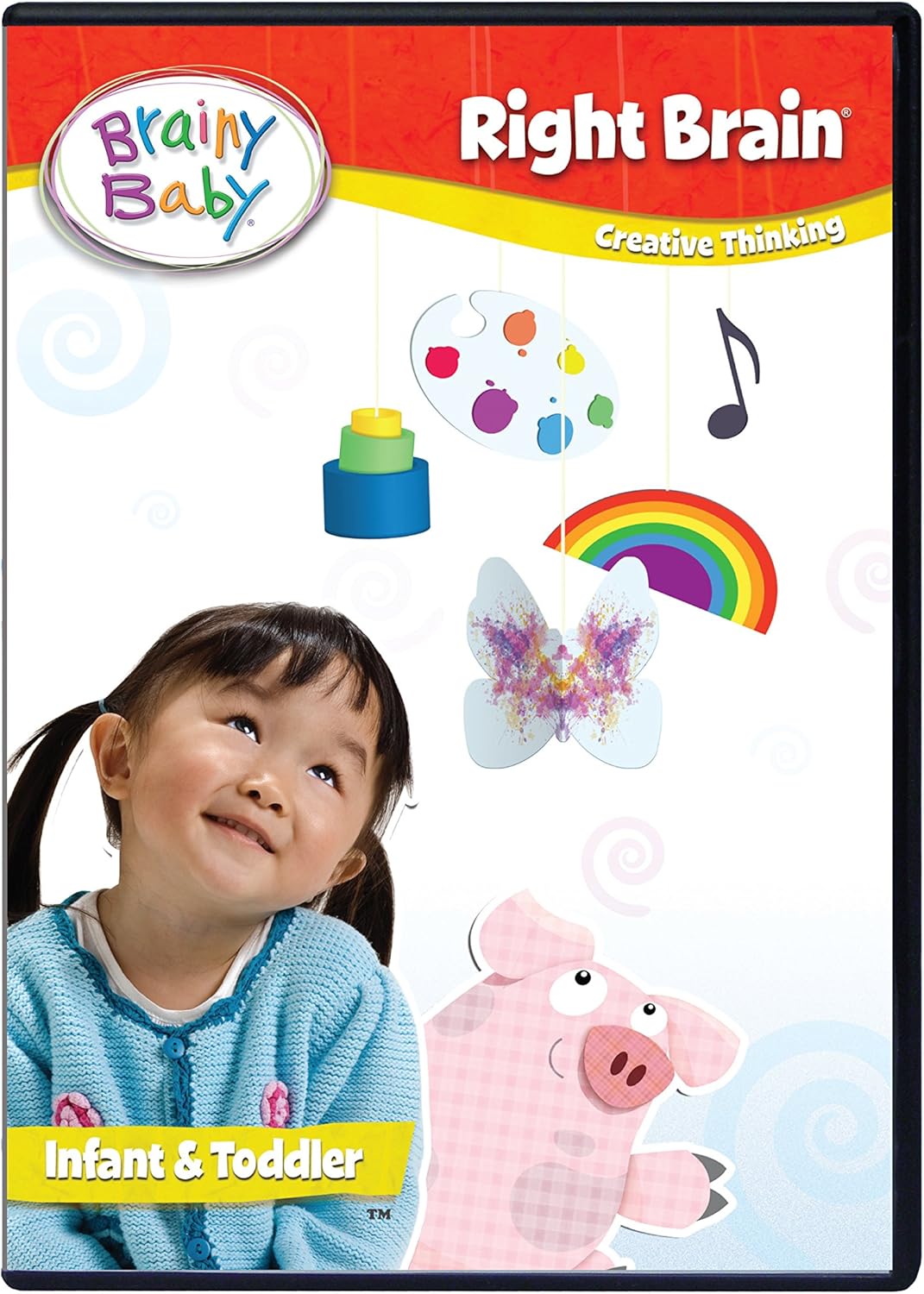 Brainy Baby® Right Brain DVD: Creative Thinking (Deluxe Edition ...