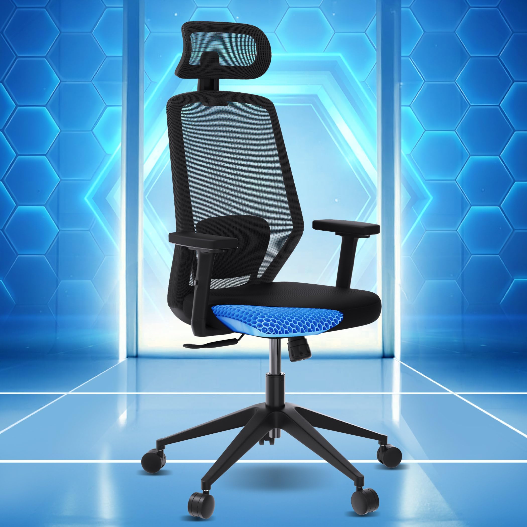 The Sleep Company Uno Office Chair | Patented SmartGRID Technology ...