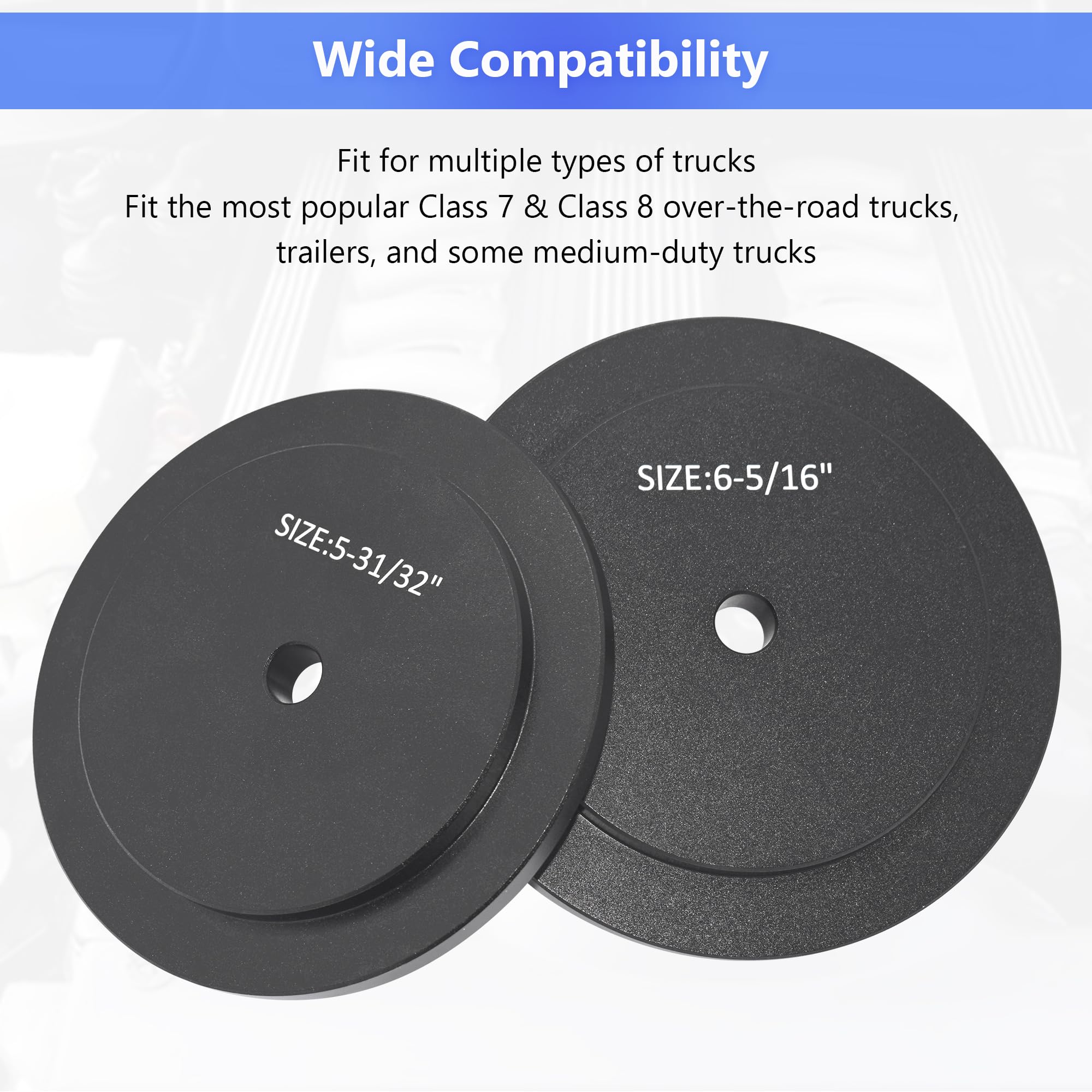 Snapklik.com : Truck Hub Seal Installer Kit, 4-13/16" To 6-5/16" Large ...