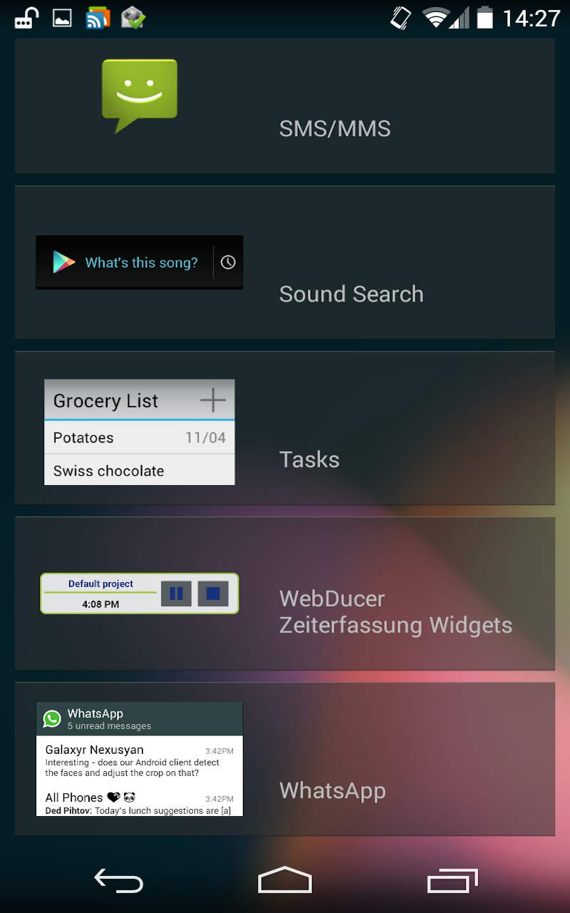 WebDucer Time Tracking Widgets - App on Amazon Appstore
