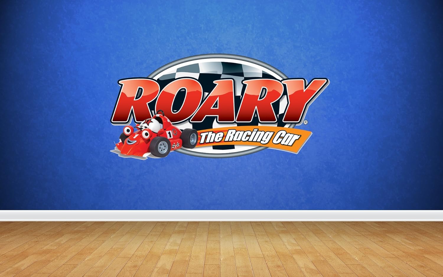 Amazon.com: Roary The Racing Car Logo Wall Stickers Art Decal Vinyl ...