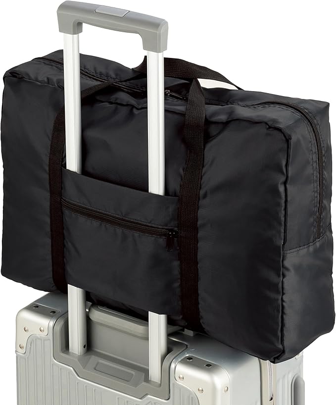 Amazon.co.jp: Basic Standard キャリーオンバッグ 折り畳み 携帯バッグ 小さめ 軽量 20L ボストンバッグ キャリーバッグ 旅行 機内持ち込み メンズ レディース ...