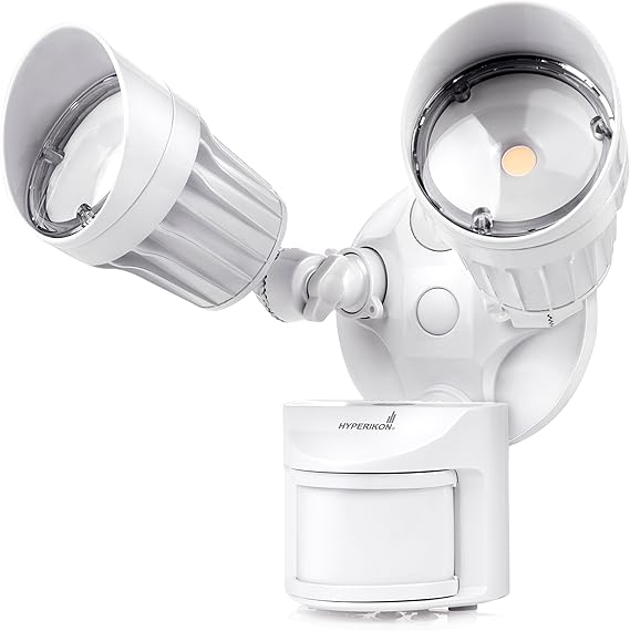 Hyperikon LED Security Light with Motion Sensor, Outdoor Flood Light ...