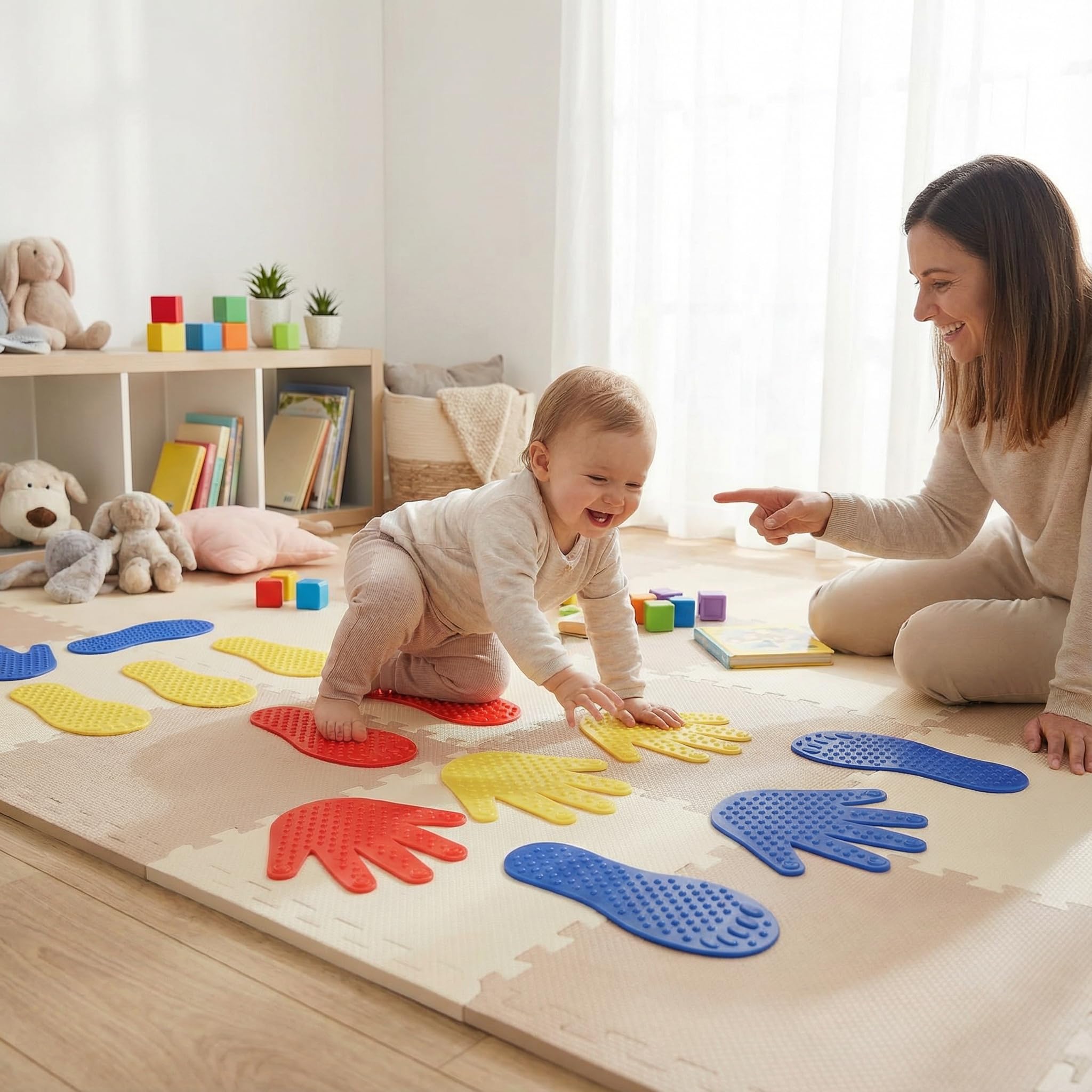 Snapklik.com : Hands And Feet Play Mat Exercise Limb Coordination ...