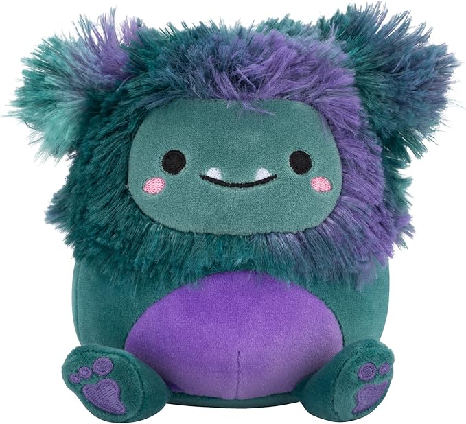 Amazon.com: Squishmallows Original 5-Inch JT Dark Teal Bigfoot ...