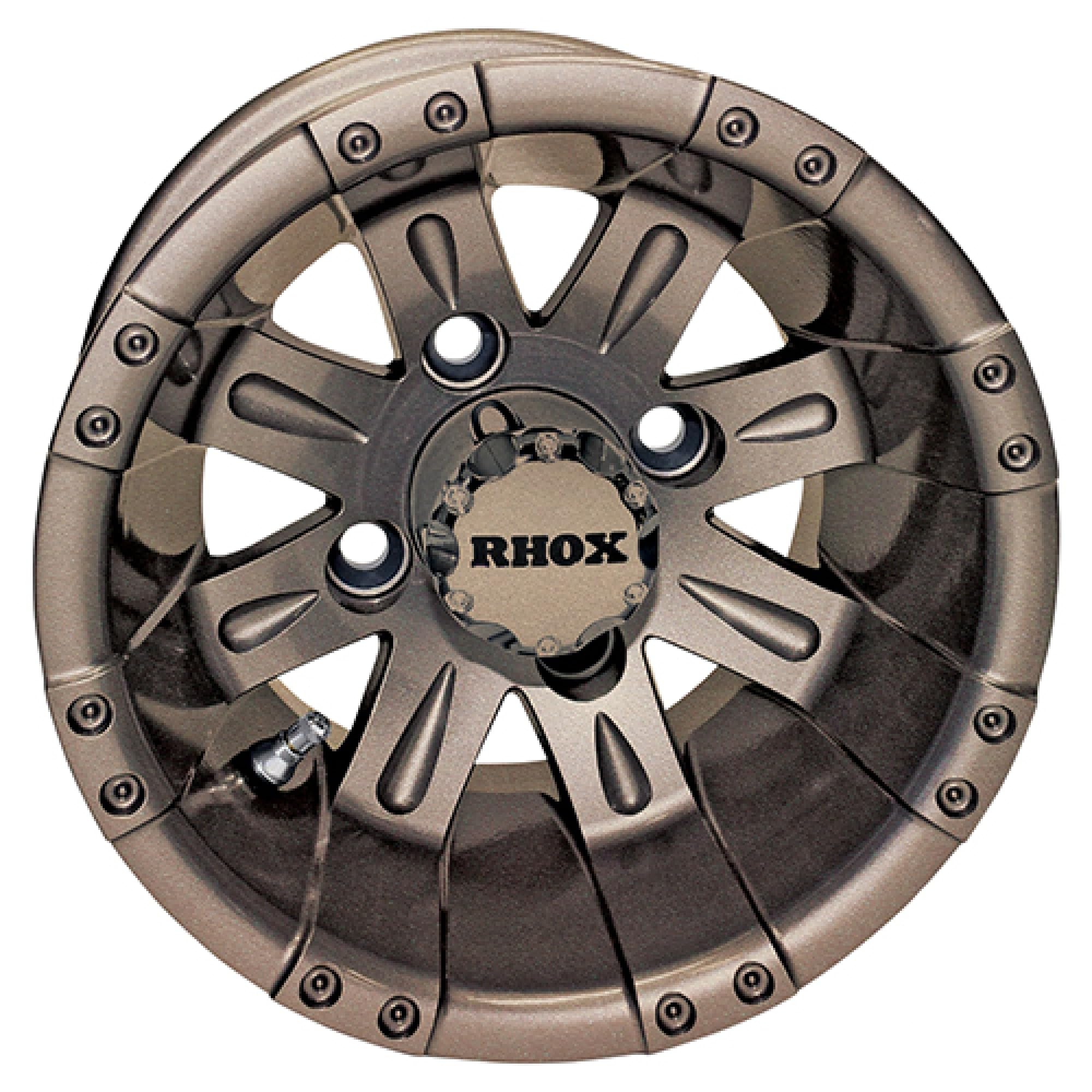 Amazon.com: Red Hawk TIR-RX160-H Wheel RHOX Vegas, Halcyon, 10x7 ET-25 ...