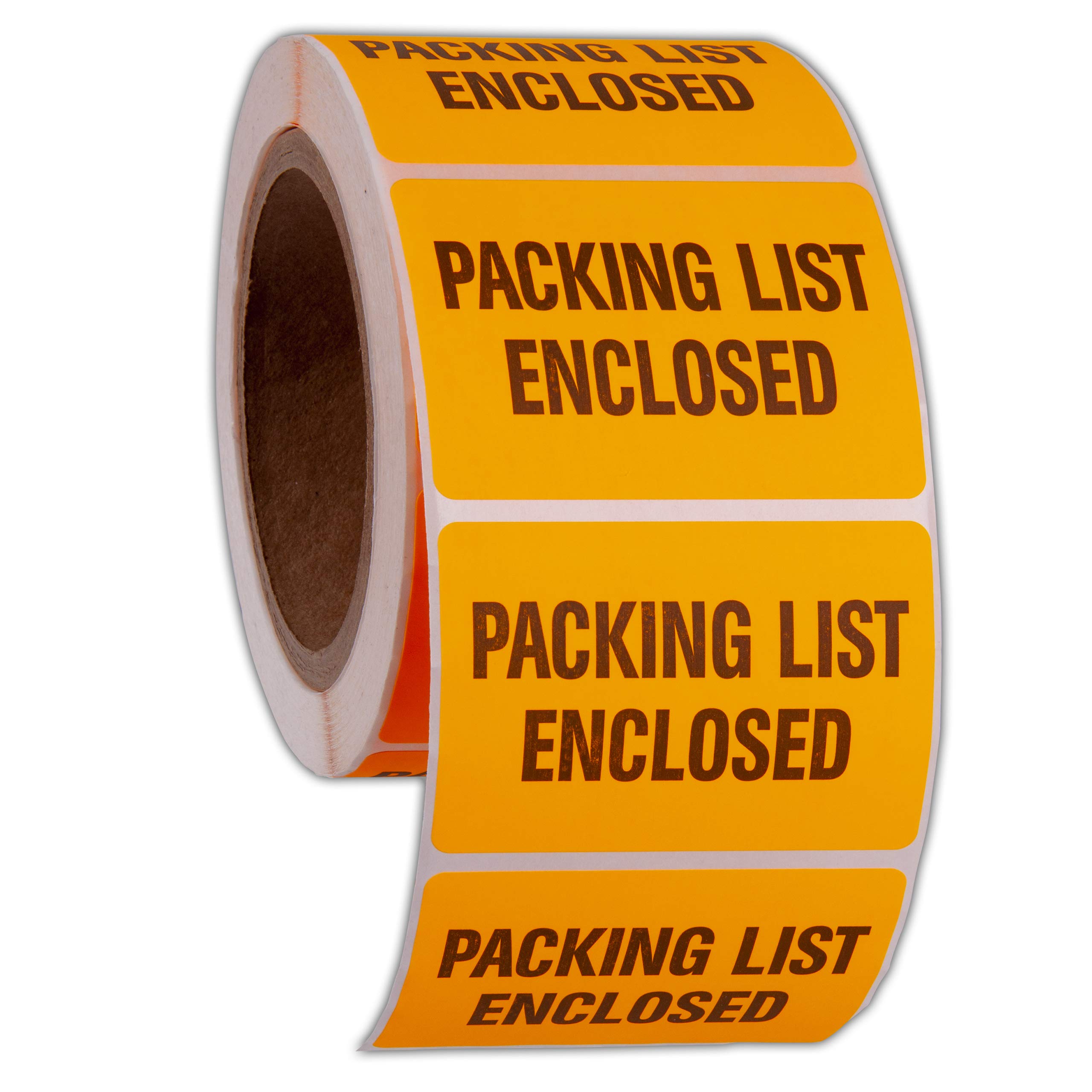 Buy Kenco 3" X 2" Packing List Enclosed Shipping Label Stickers for ...