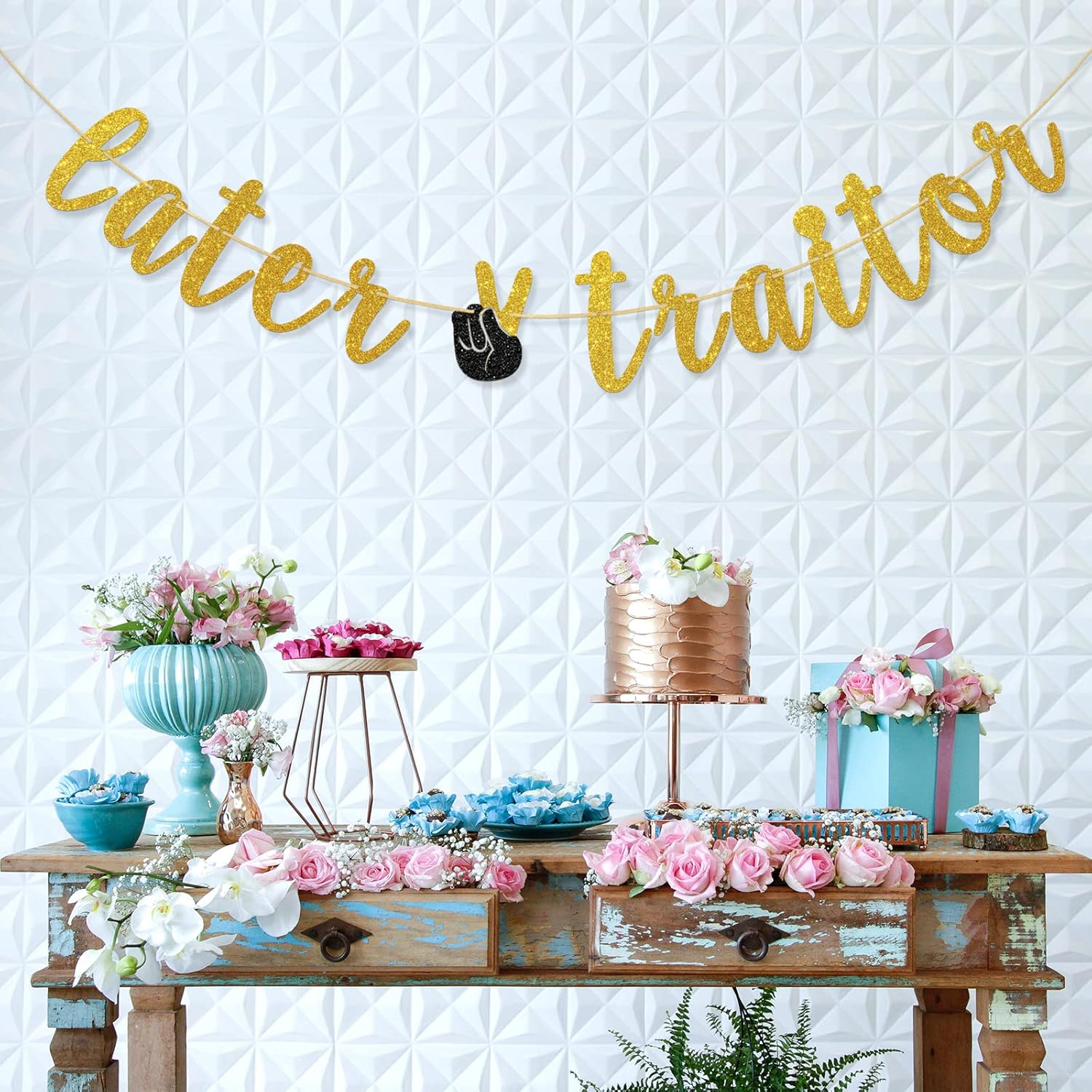 Tenhaisi Gold Glitter Later Traitor Banner – Relocating/Going Away ...