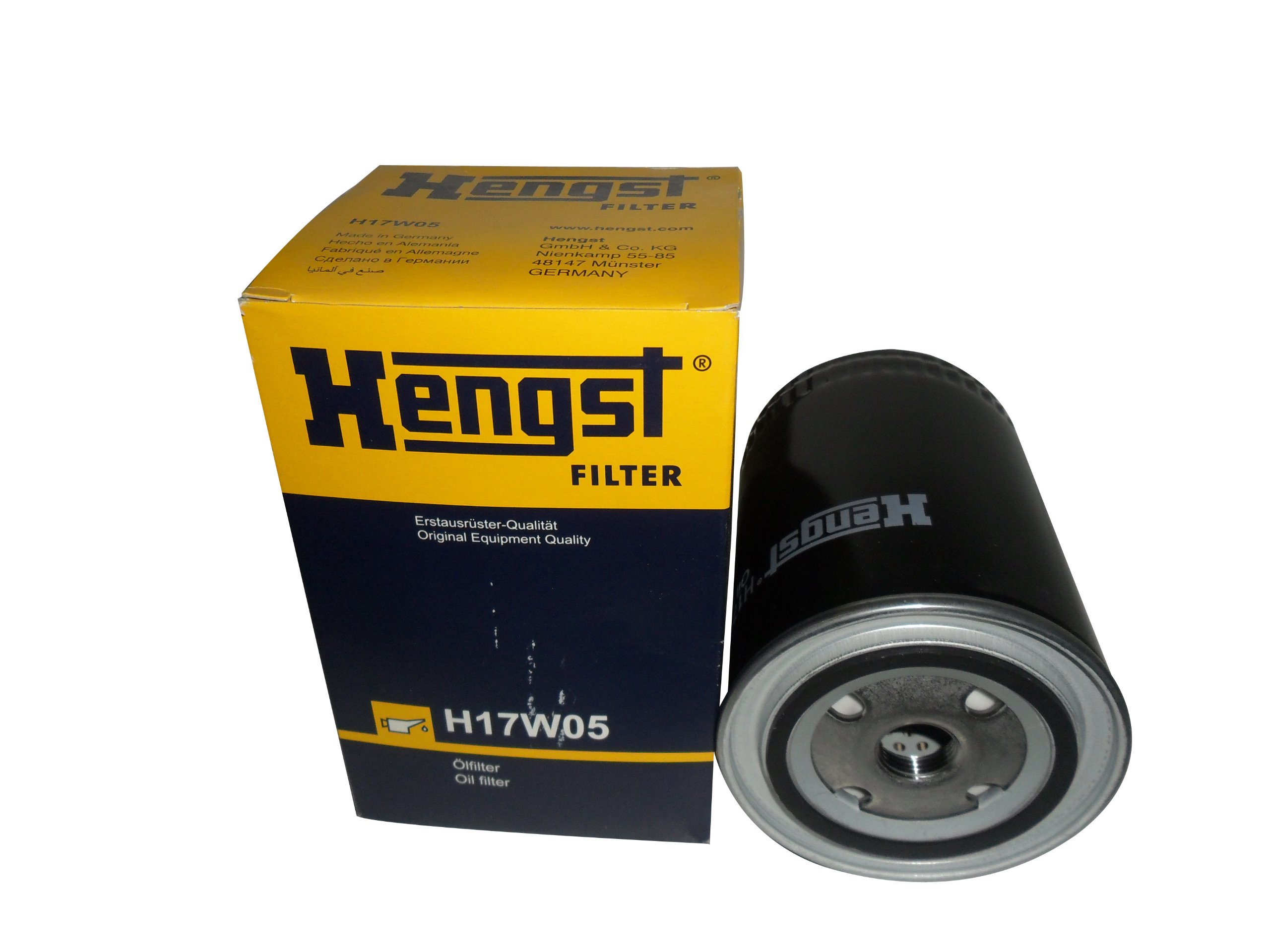 Amazon.com: Hengst Filtration Hengst Oil Filter - Spin on - H17W05 ...