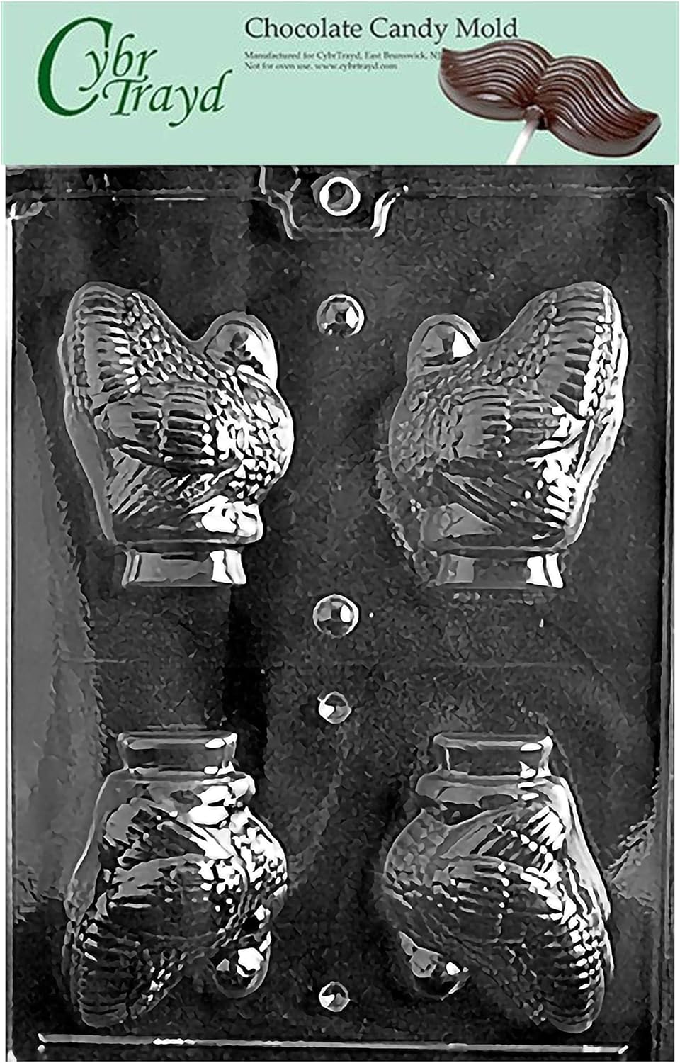 Amazon.com: Medium Hollow Turkey Chocolate Mold, Bundle of 6 : Home ...