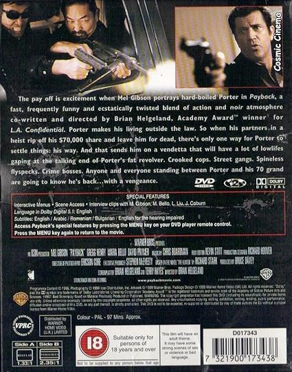 Payback [1999] [DVD]: Amazon.co.uk: Mel Gibson, Gregg Henry, Maria ...