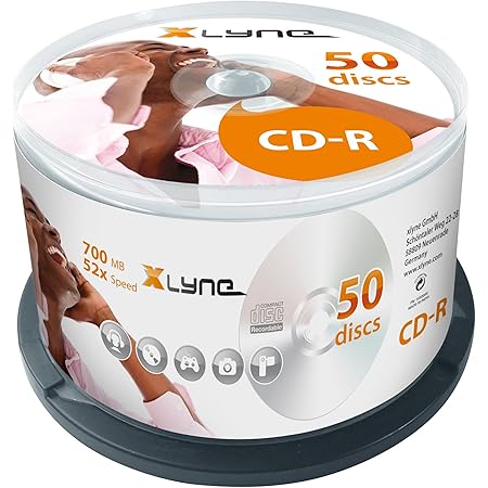 xlyne CD-R Rohlinge Silber : Amazon.de: Computer & Zubehör