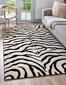 Amazon.com: Unique Loom Wildlife Collection Area Rug - Okapi (9' x 12 ...