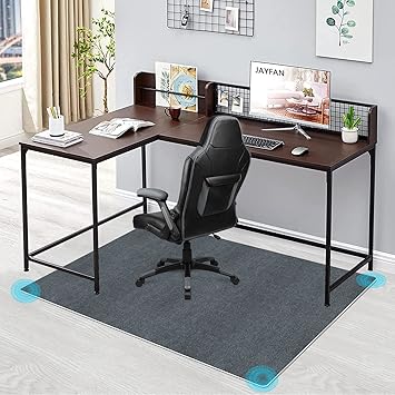 Office Chair Mat Carpet Floor Mat JAYFAN Office Rug Gaming Desk Mat ...