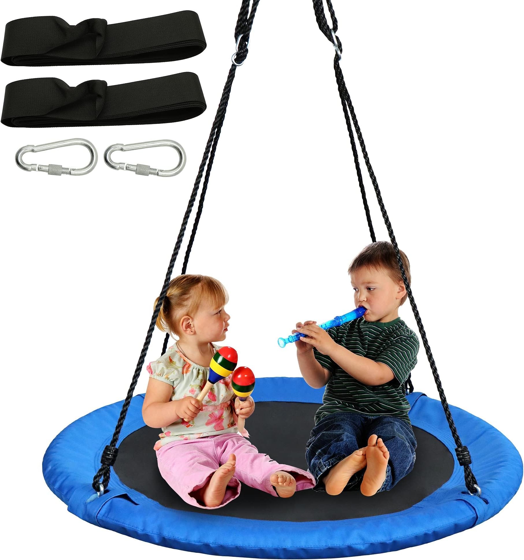 Amazon.com: 40 Inch Tree Swing Saucer Swing Tree Saucer Swings for Kids ...