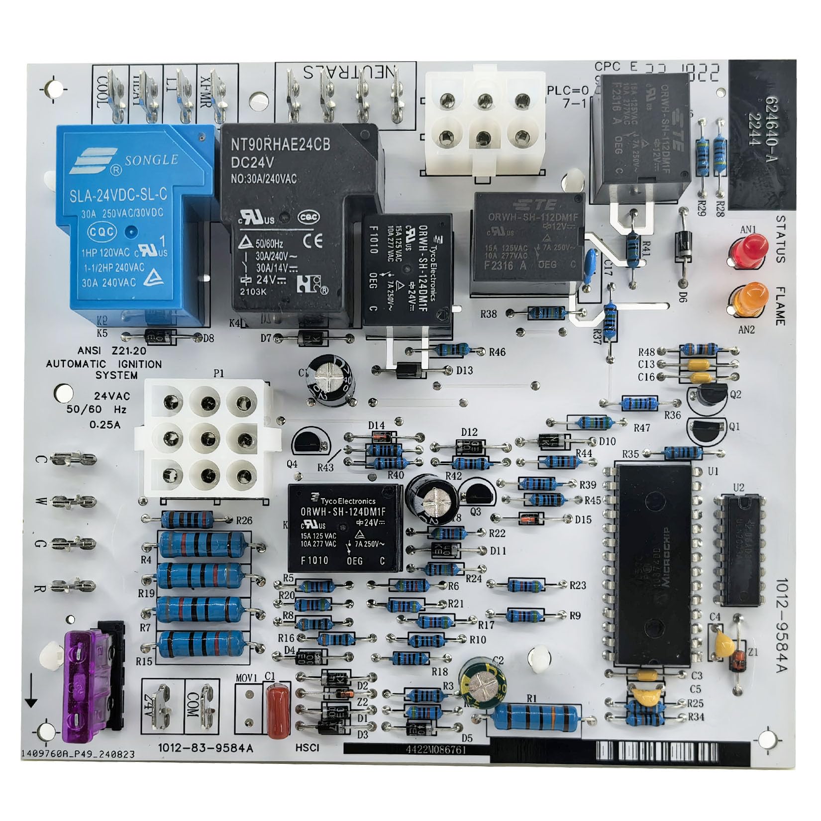 Replaces 624602 624640 Furnace Control Circuit Board Replacement For ...
