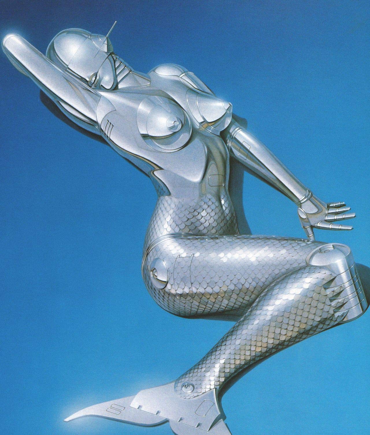 Sexy Robot Mermaid Erotic Robot Print Hajime Sorayama Poster Hajime ...