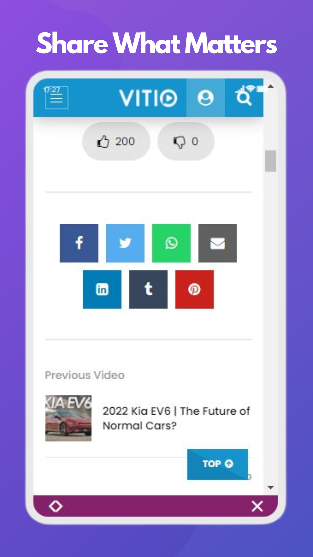 Vitio TV - Video Player App - App on Amazon Appstore