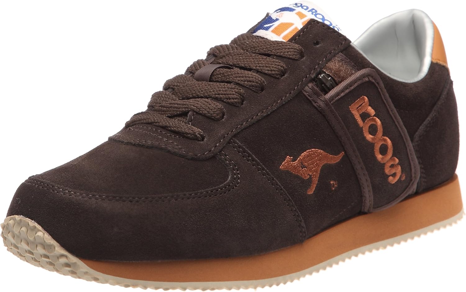 Kangaroos Mens Combat Trainers Brown Braun (Marron (Chocolate/Cognac ...