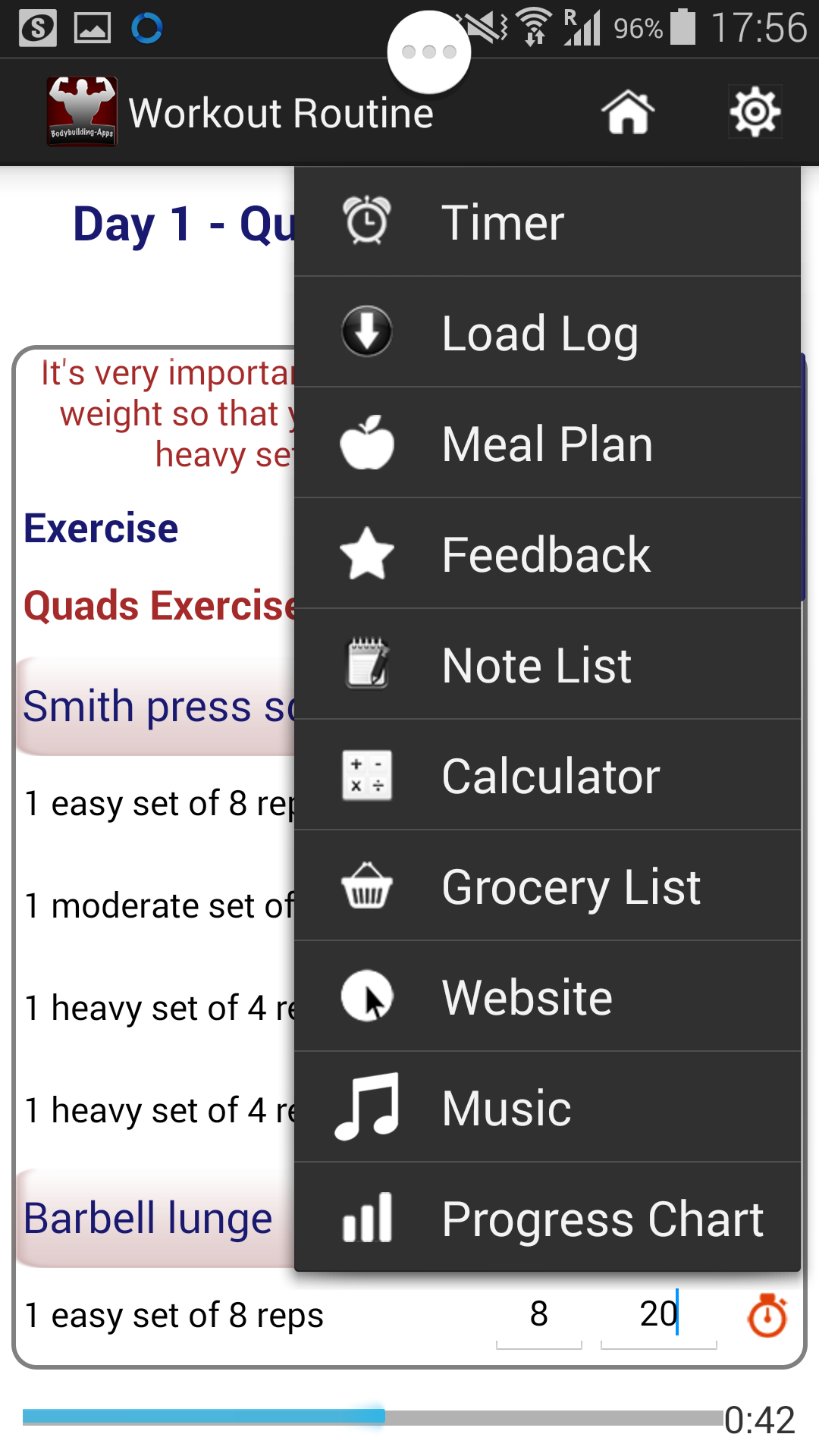 Insane Bodybuilding Workout - App on Amazon Appstore
