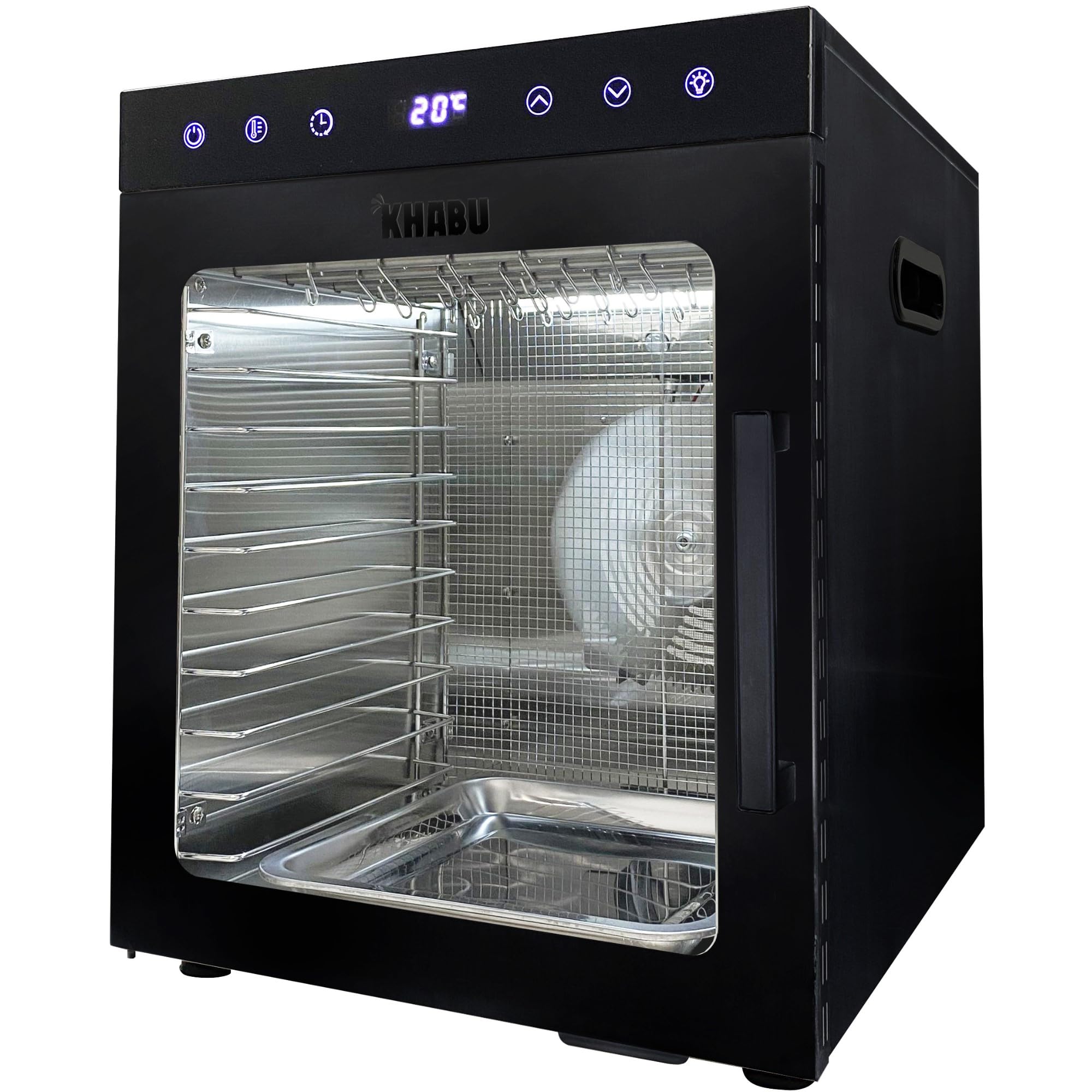 Kalahari Khabu Biltong Boss Biltong Maker and Drying Cabinet, Stainless ...