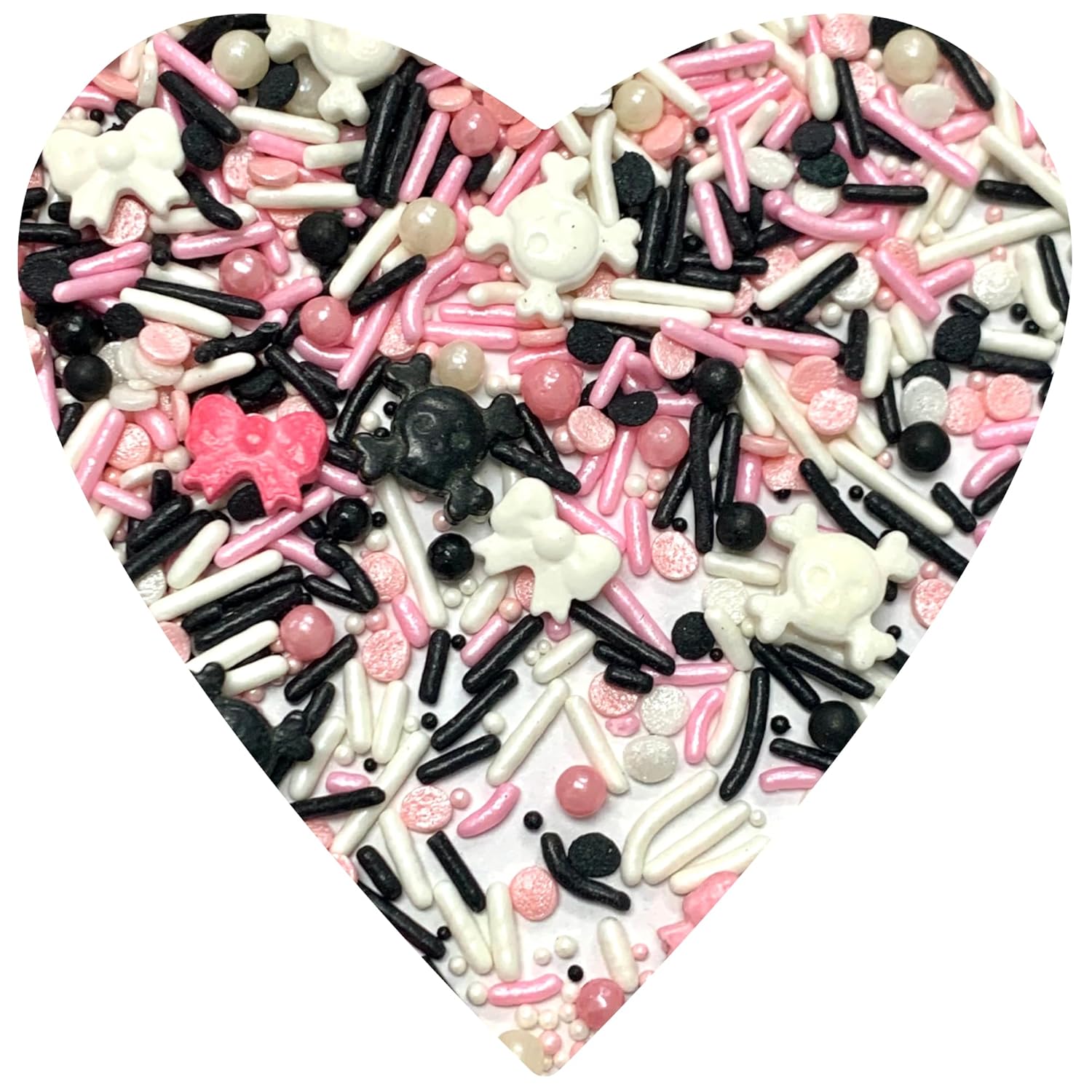 Amazon.com: COOL MOM SPRINKLES Halloween Skull And Bow Sprinkles (4 oz ...